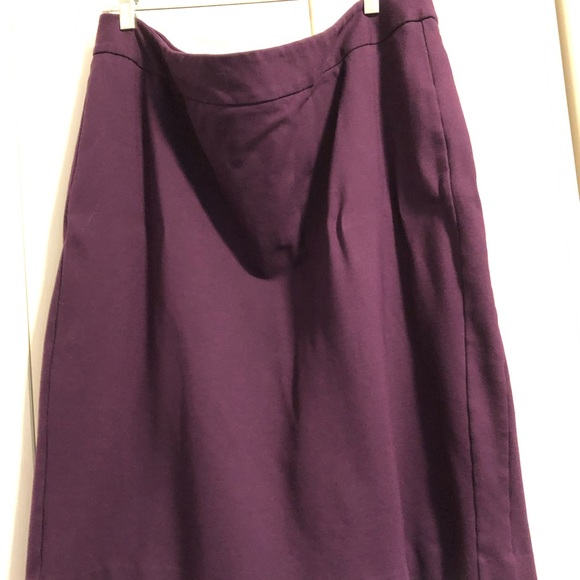 Coldwater Creek | Skirts | Dark Purple Pencil Skirt | Poshmark